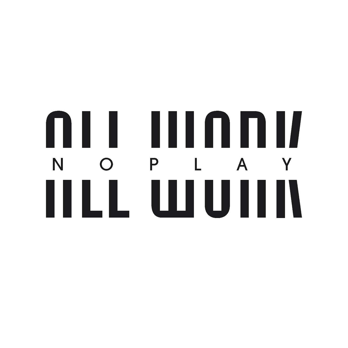 All Work - No Play Tour T-Shirt | Soft White Tee with Black Ink - Three ...